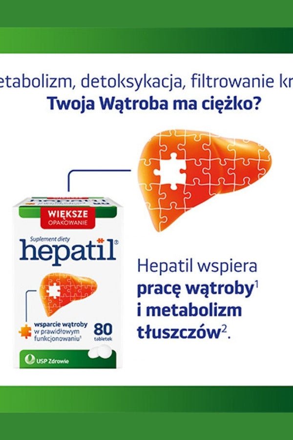Hepatil - 80 Tablets - My Health Oasis