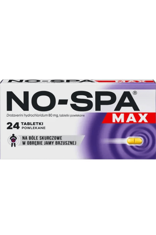 NO-SPA MAX - 24 Tablets - My Health Oasis